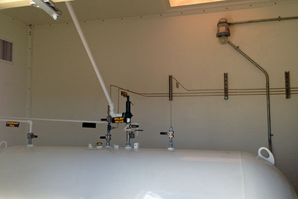 Fiberglass Odorizer Enclosures or Buildings for Odorization Systems