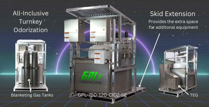 GPL Odorizers for Natural Gas Odorization | Odorant Injection Systems